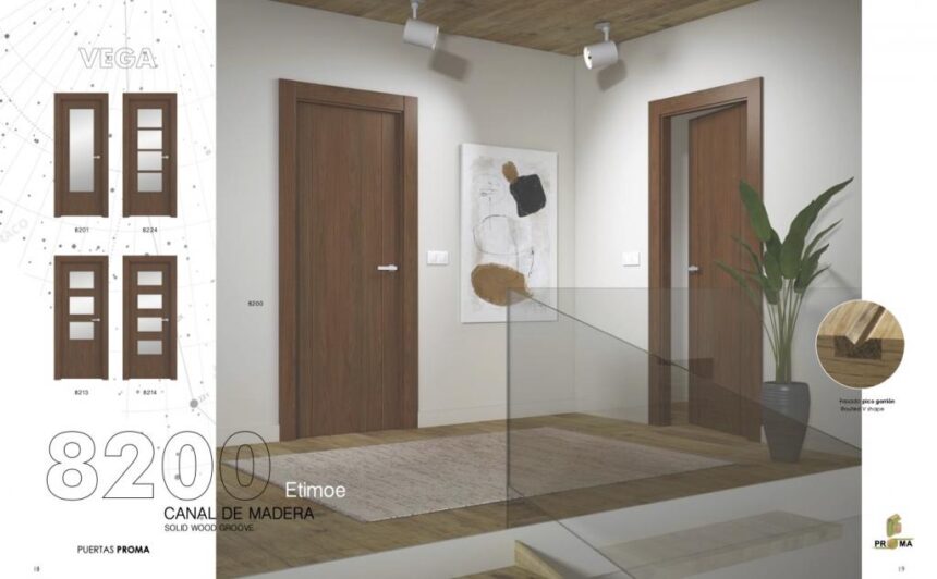 Puerta de madera Mod. PR-8200 Proma - PUERTAS GARCISANZ
